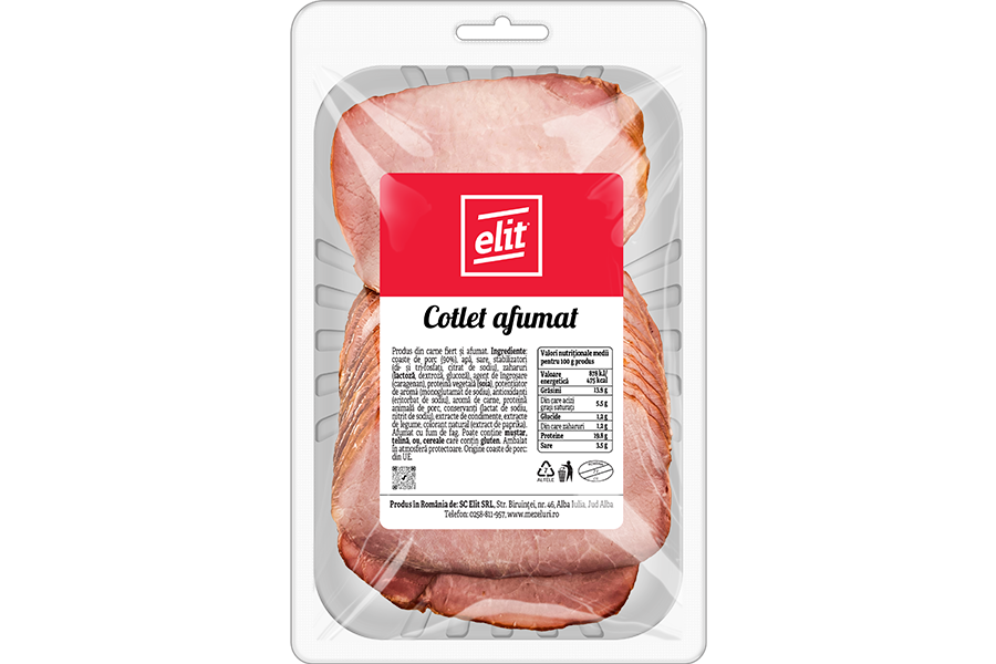 Cotlet afumat ELIT Felii Gastro - Elit